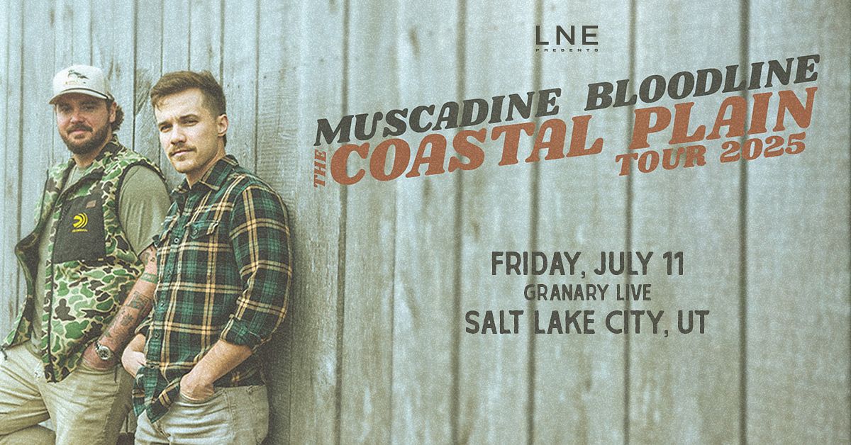 MUSCADINE BLOODLINE at GRANARY LIVE Tickets at Granary Live in Salt ...