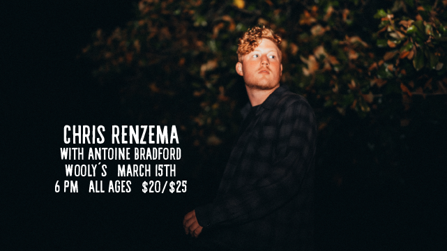 Chris Renzema - The Hope or Nostalgia Tour Tickets at Wooly's in Des ...