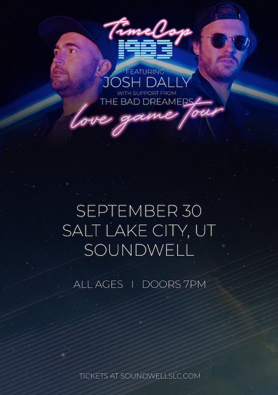 Timecop1983 feat. Josh Dally at Soundwell Tickets at Soundwell in Salt ...