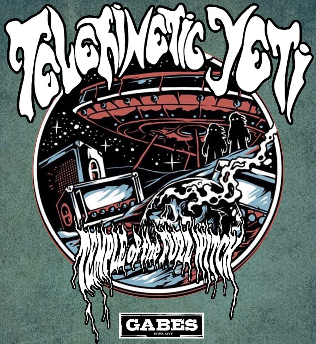 Telekinetic Yeti w/ Temple of the Fuzz Witch & Crimson Temple Tickets ...