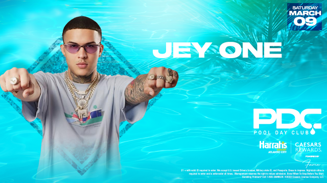 JEY ONE at The Pool Day Club Tickets at The Pool at Harrah's Resort ...