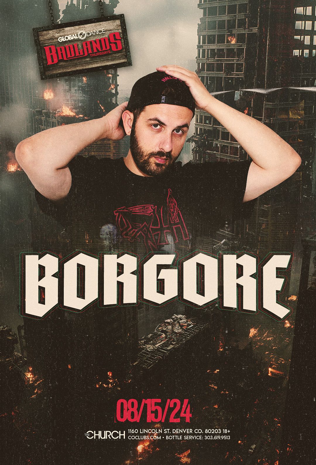 Borgore Tickets at The Church Nightclub in Denver by The Church ...