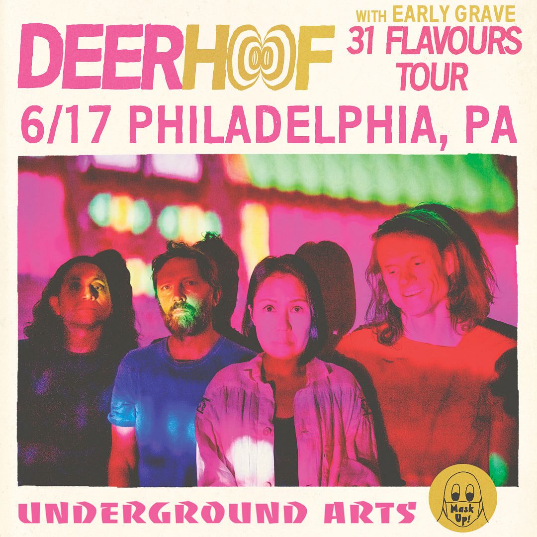 Deerhoof Tickets at Underground Arts in Philadephia by Underground Arts ...