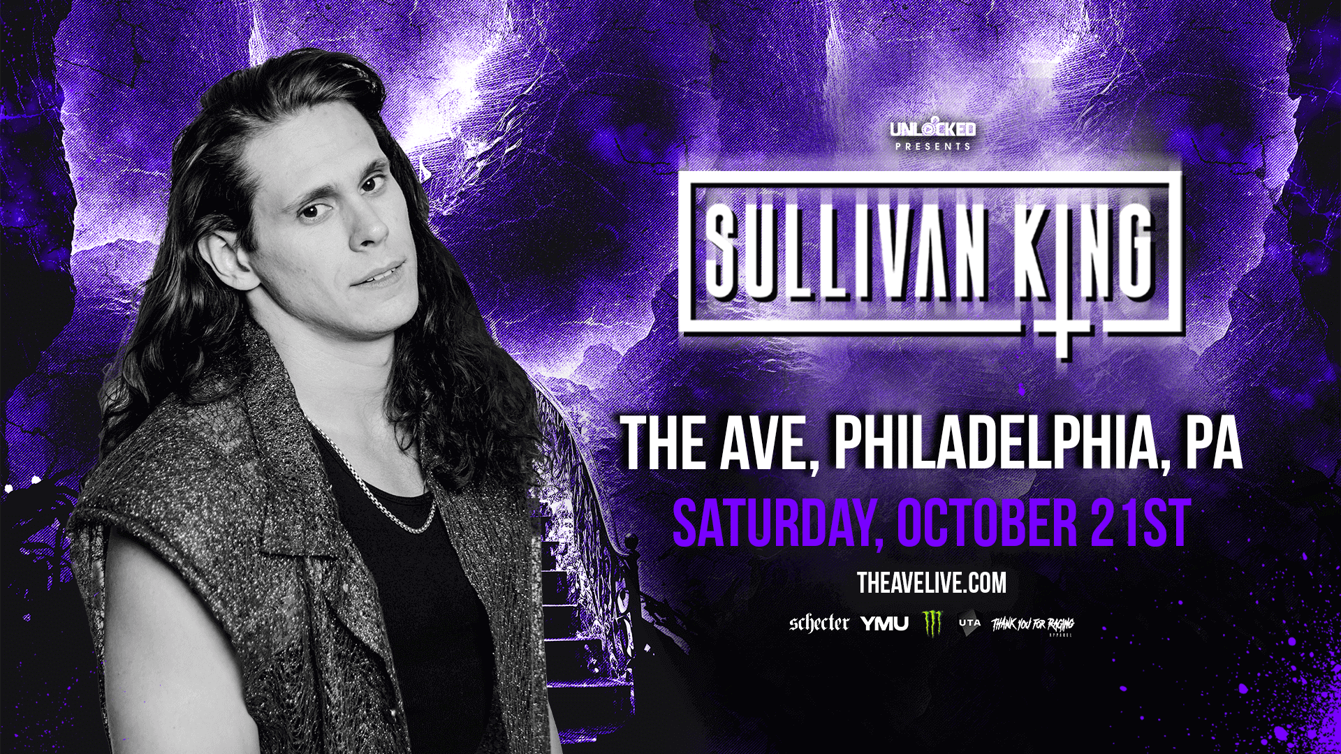 Sullivan King Tickets at The Ave Live in Philadelphia by Unlocked ...