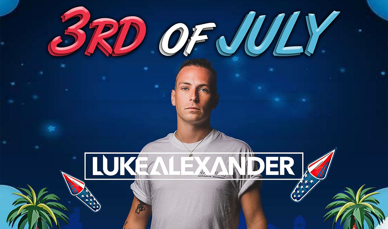 The 3RD of JULY ft. LUKE ALEXANDER! Tickets at Potbelly's in Tallahassee by Potbellys | Tixr