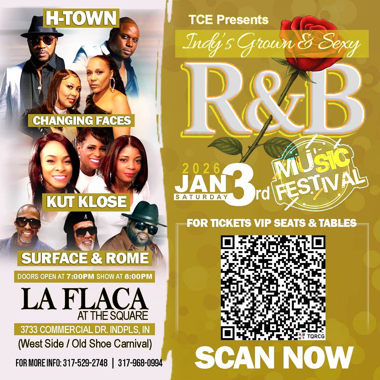 2026 R&B Music Festival with H-Town, Changing Faces, Surface and Rome ...