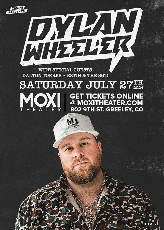 Dylan Wheeler, Dalton Torres, Estin & the 86'd Tickets at Moxi Theater ...