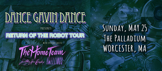 DANCE GAVIN DANCE "RETURN OF THE ROBOT" TOUR Tickets at The Palladium ...