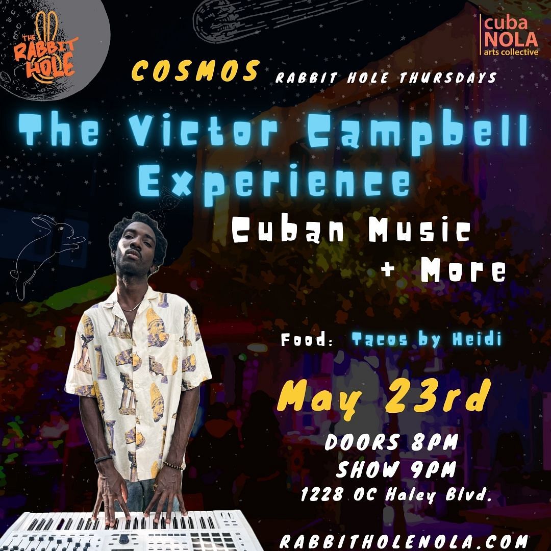 COSMOS : The Victor Campbell Experience Tickets at The Rabbit Hole in ...
