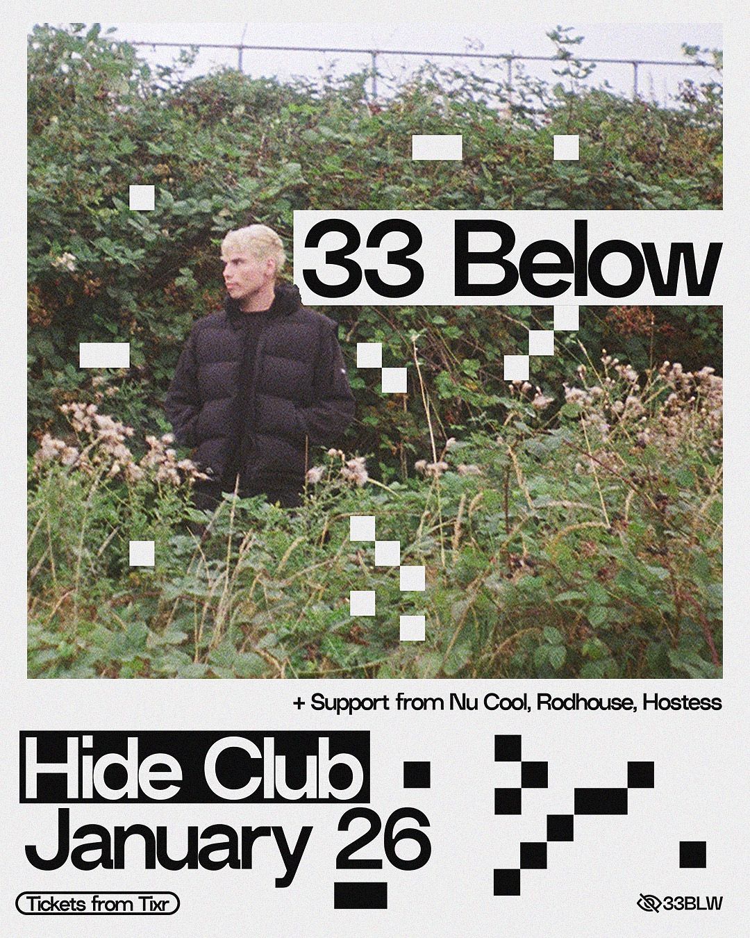 Hide Presents: 33 Below Tickets at Hide in Christchurch by Hide Club | Tixr