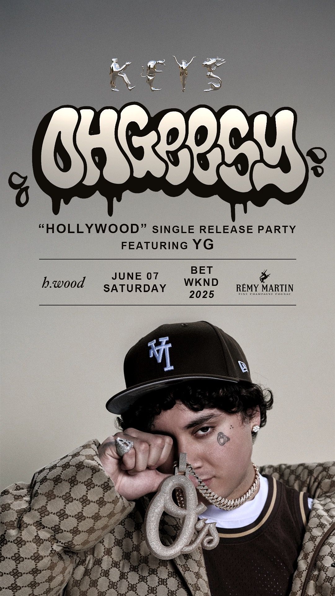 OHGEESY Tickets at Keys in West Hollywood by Keys Los Angeles - h.wood ...