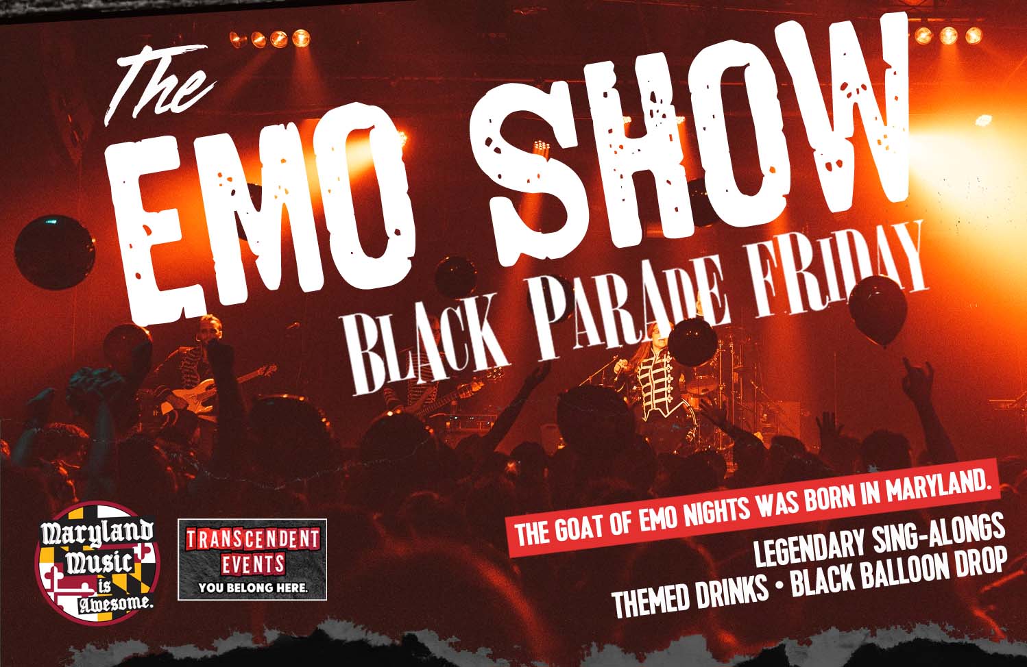 The Emo Show: Black Parade Friday Tickets at The Recher in Towson by ...