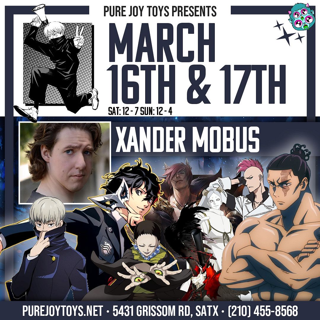 Xander Mobus In Store Signing Tickets at PURE JOY TOYS in San Antonio ...