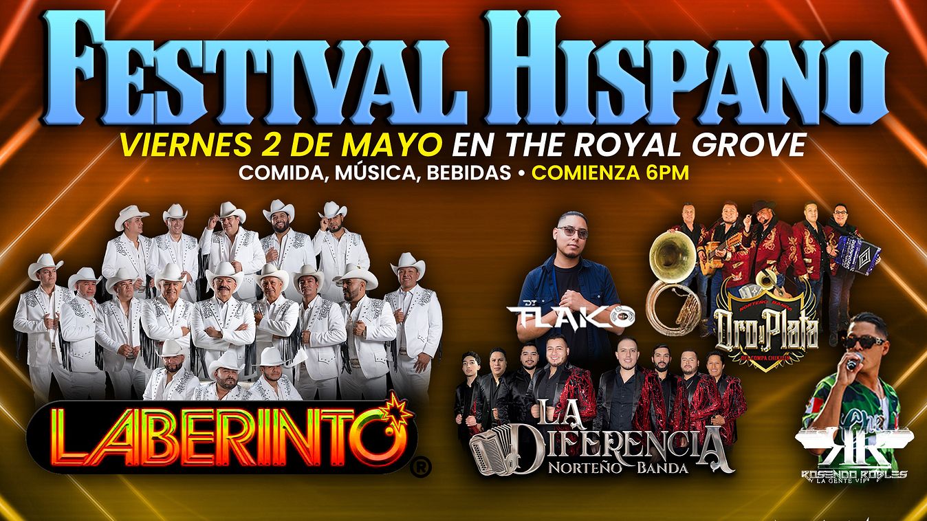 Grupo Laberinto | Festival Hispano Tickets at The Royal Grove in ...