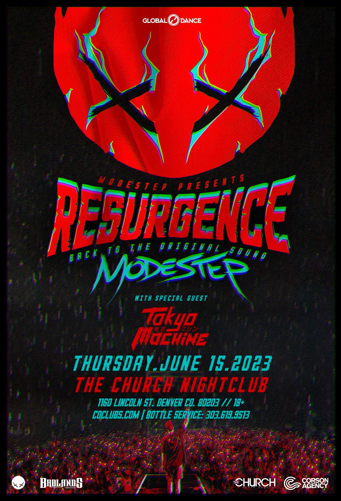 Modestep + Tokyo Machine Tickets at The Church Nightclub in Denver by ...