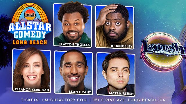 All Star Comedy Tickets at Laugh Factory Long Beach in Long Beach by ...