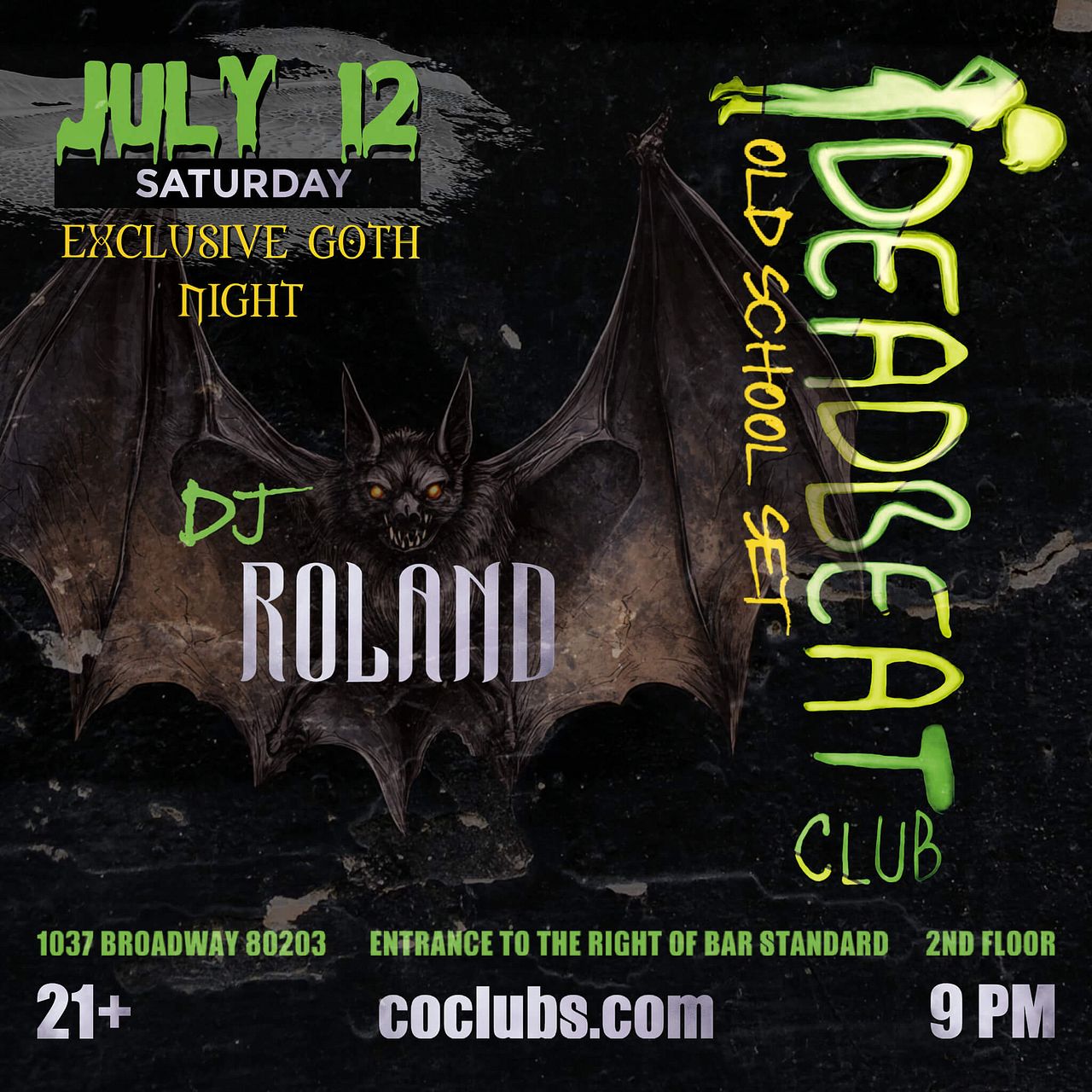 Deadbeat Special Tickets at Bar Standard - 3rd Floor in Denver by Bar ...