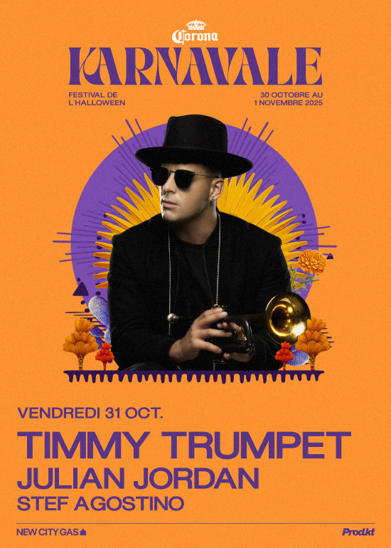 Timmy Trumpet, Julian Jordan Tickets at New City Gas in Montreal by New ...