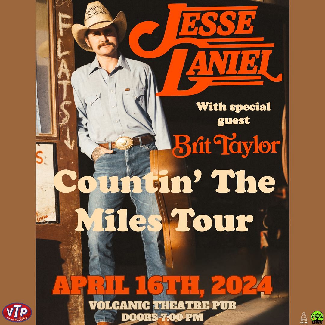 Jesse Daniel w/ Brit Taylor Tickets at Volcanic Theater Pub in Bend by ...