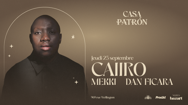 Caiiro, Mekki, Dan Ficara Tickets at Nuits Bazart in Montréal by New ...