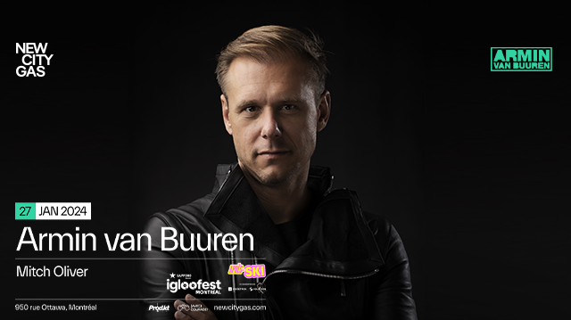 Armin van Buuren Tickets at New City Gas in Montreal by New City Gas | Tixr