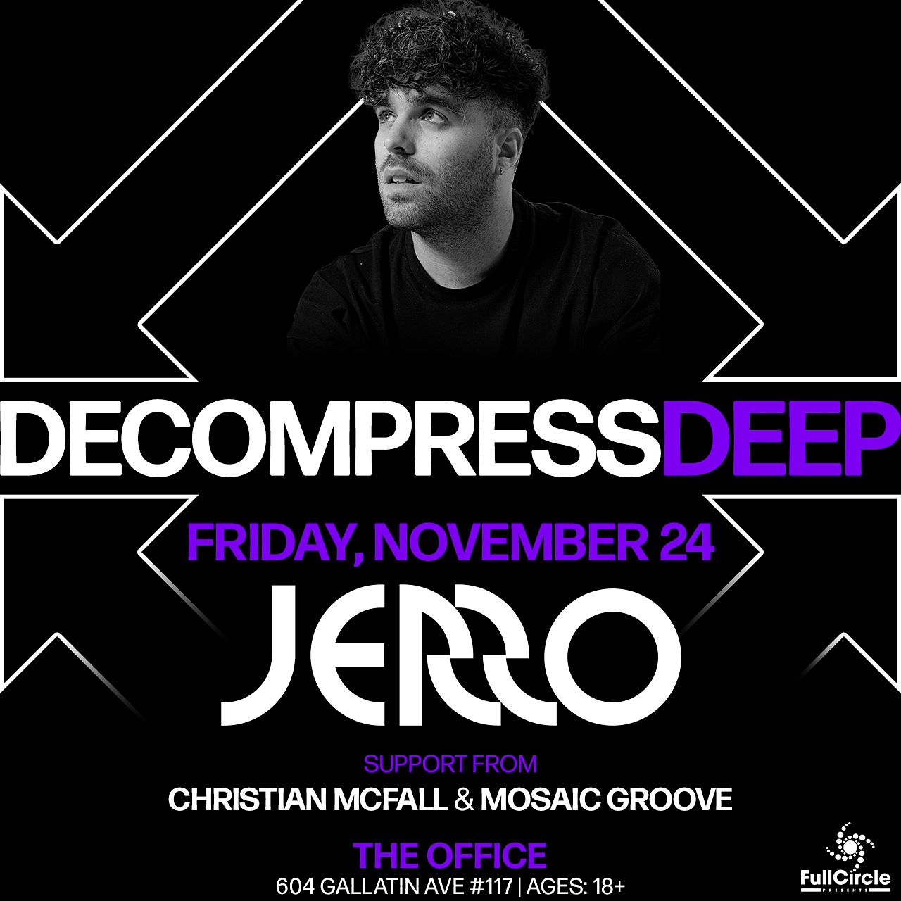 Jerro Tickets at The Office in Nashville by Full Circle Presents | Tixr