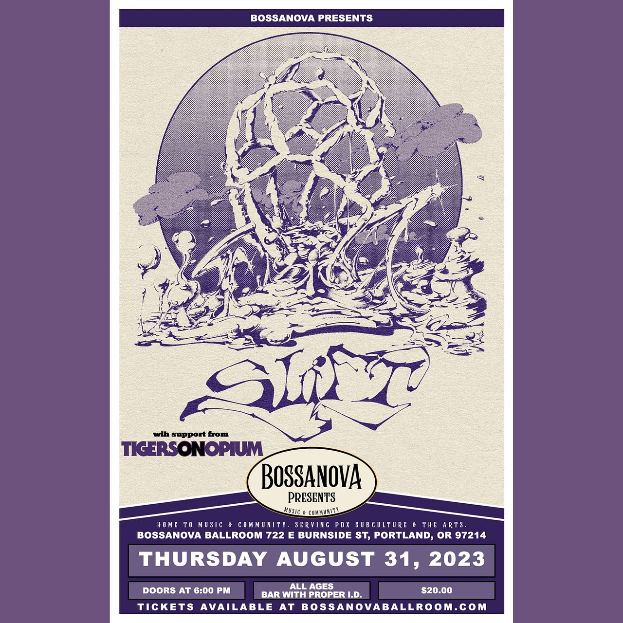 SLIFT in Portland Tickets at Bossanova Ballroom in Portland by ...