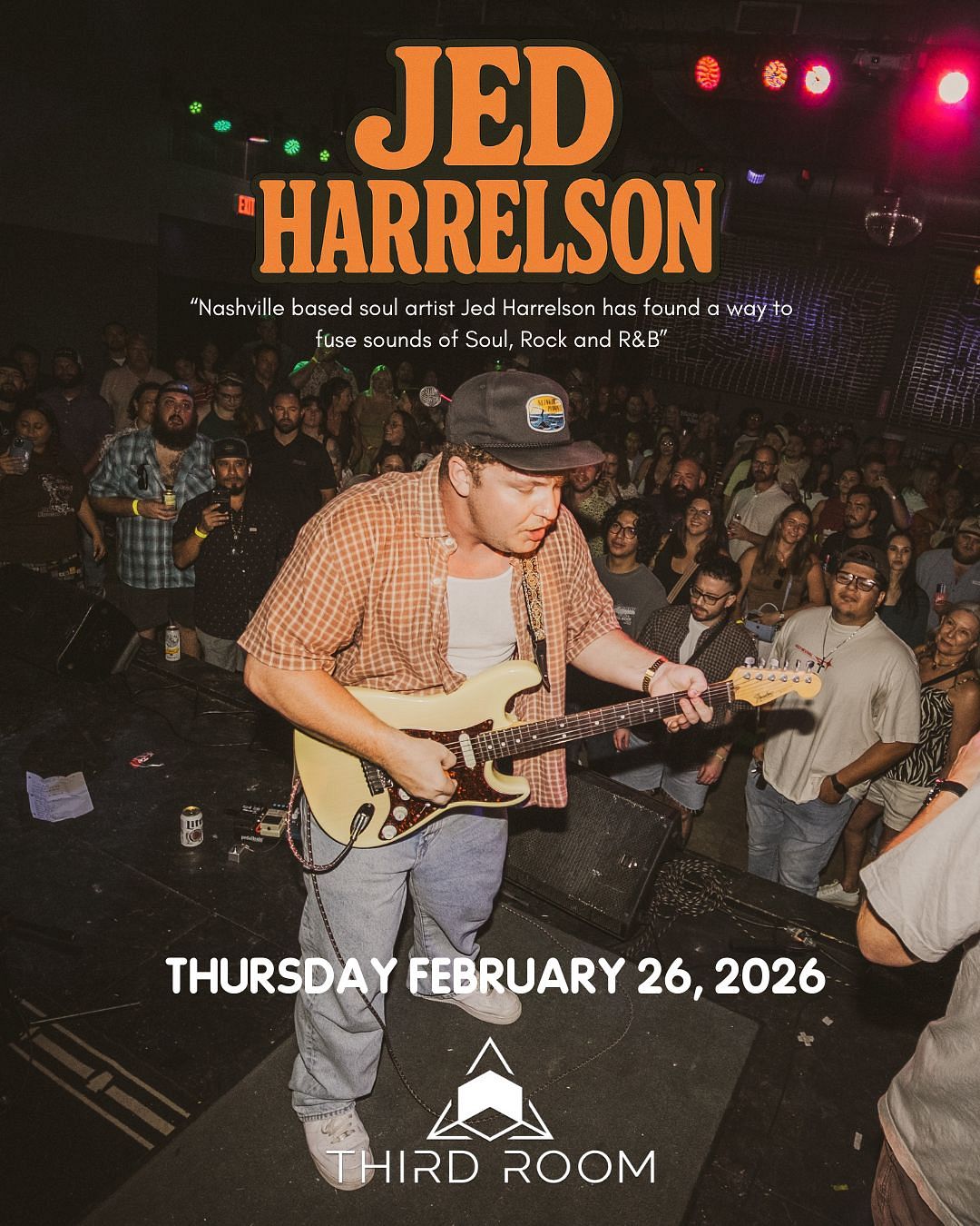 Jed Harrelson w/s/g Tickets at Third Room in Asheville by Third Room | Tixr
