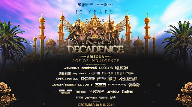 Decadence AZ 2024 Tickets at Phoenix Raceway in Avondale by RB ...