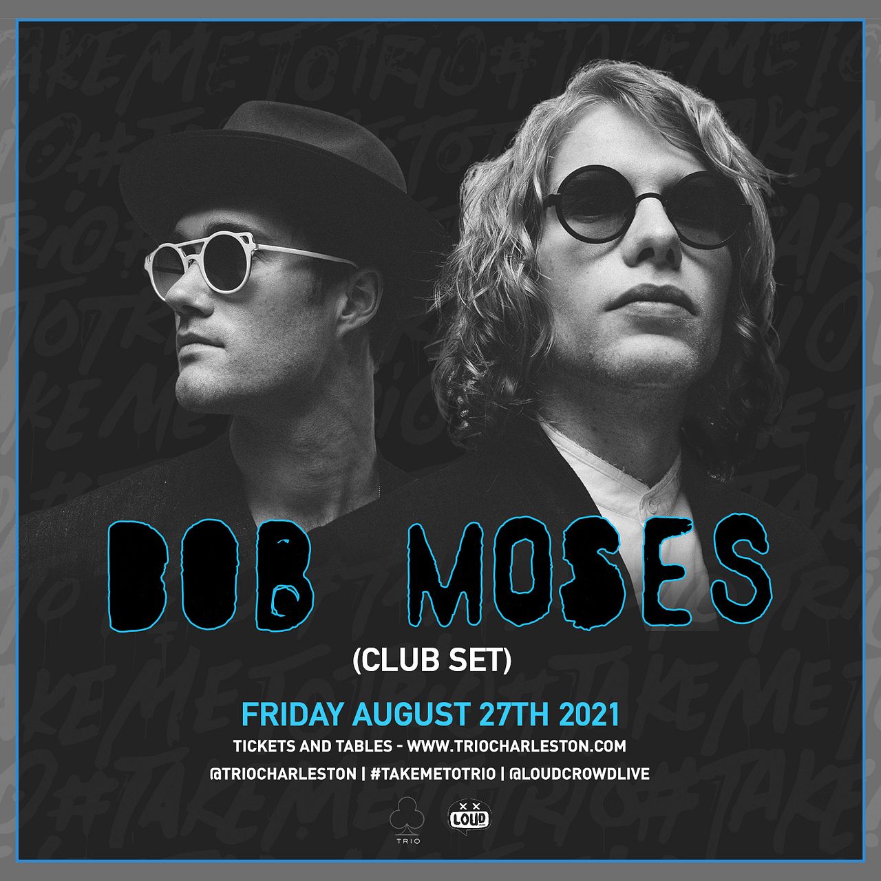 Bob Moses (Club Set) Tickets at Trio in Charleston by Loud Crowd ...