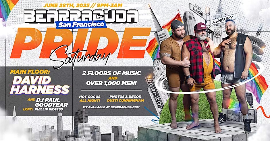 Bearracuda San Francisco: Pride 2025! Tickets at Public Works in San ...