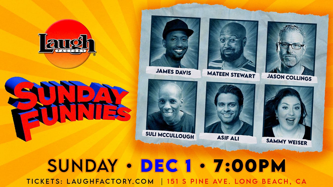 Sunday Funnies Tickets at Laugh Factory Long Beach in Long Beach by ...