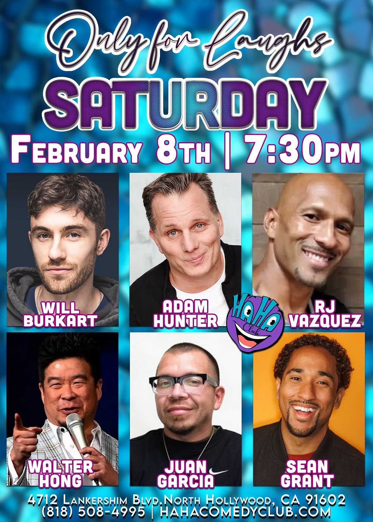 Only For Laughs Tickets at Ha Ha Comedy Club in Los Angeles by Haha ...