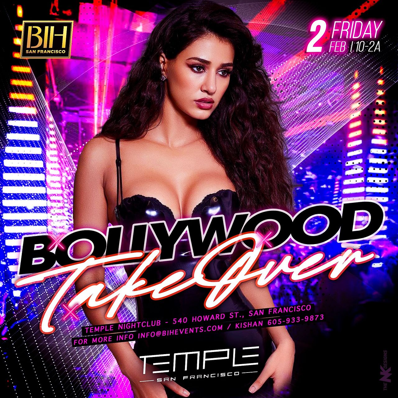 Bollywood Night @ LVL 55 Tickets at Temple San Francisco in SF by Temple Nightclub San Francisco ...