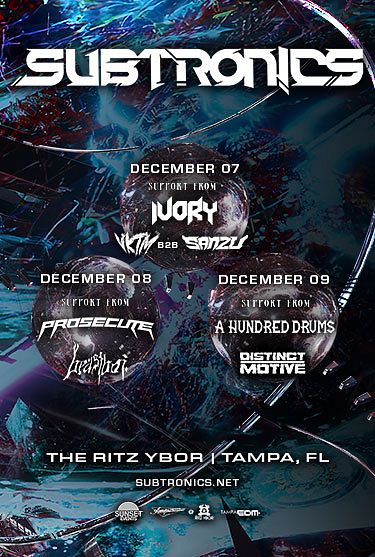 SUBTRONICS Tickets at The Ritz Ybor in Tampa by Sunset Events | Tixr