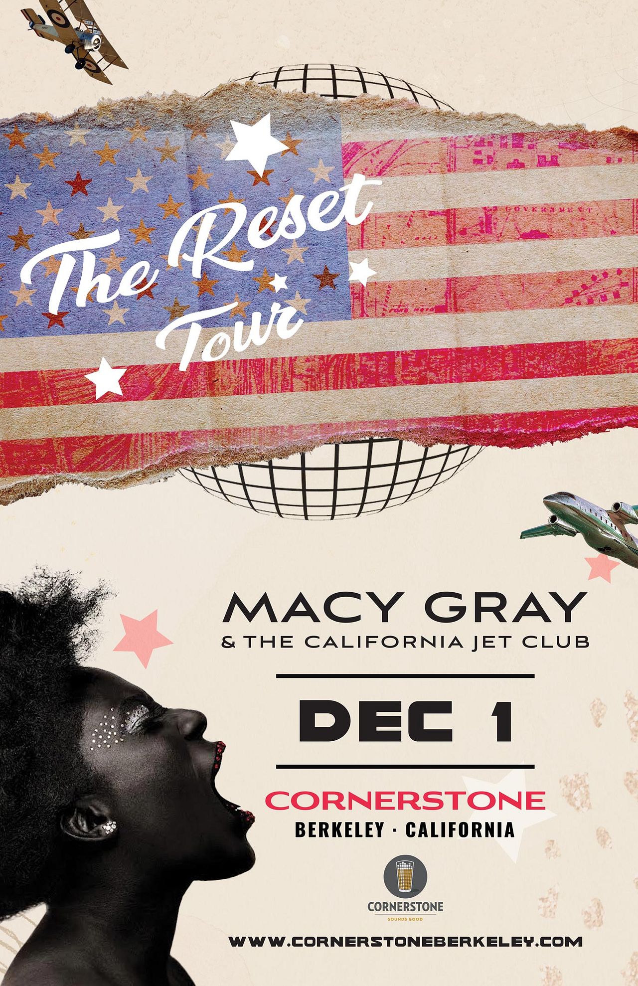 Macy Gray Tickets at Cornerstone in Berkeley by Cornerstone Berkeley | Tixr