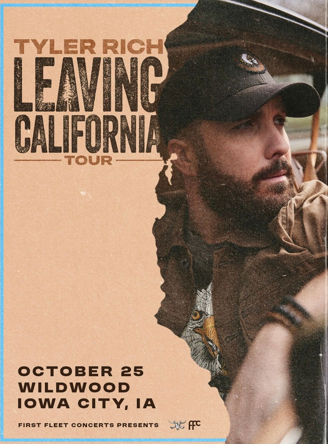 Tyler Rich - Leaving California Tour Tickets at Wildwood in Iowa City ...