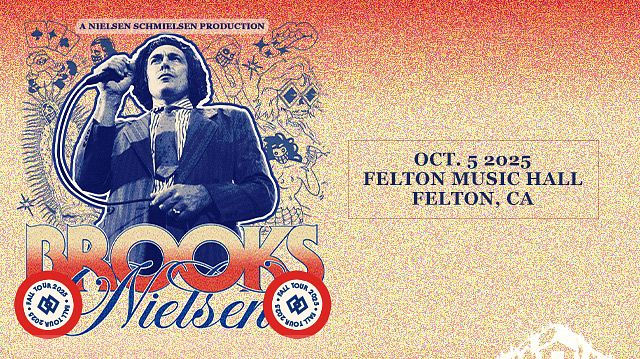 Brooks Nielsen (of The Growlers) Tickets at Felton Music Hall in Felton ...