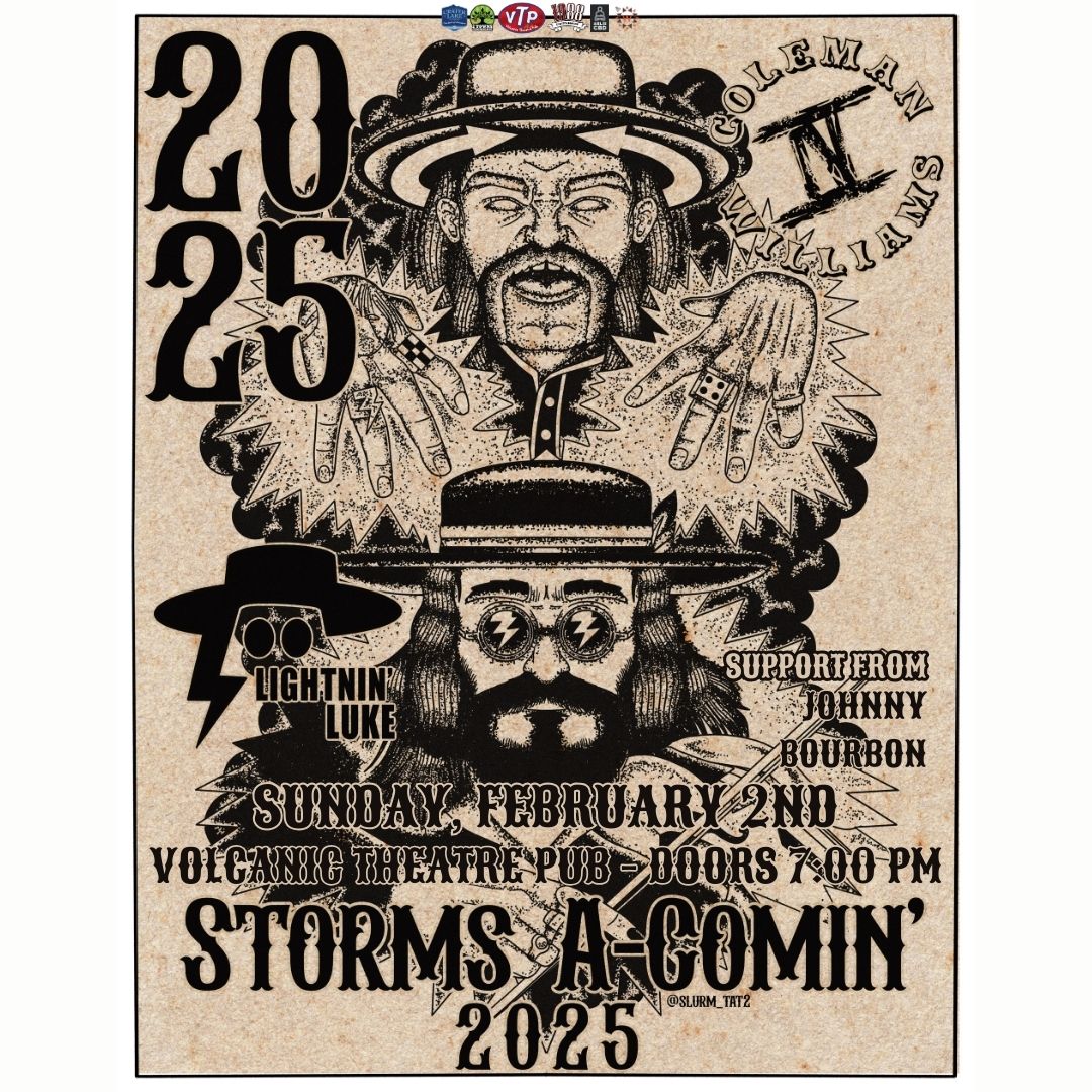 Lightnin' Luke & Coleman Williams Tickets at Volcanic Theater Pub in ...