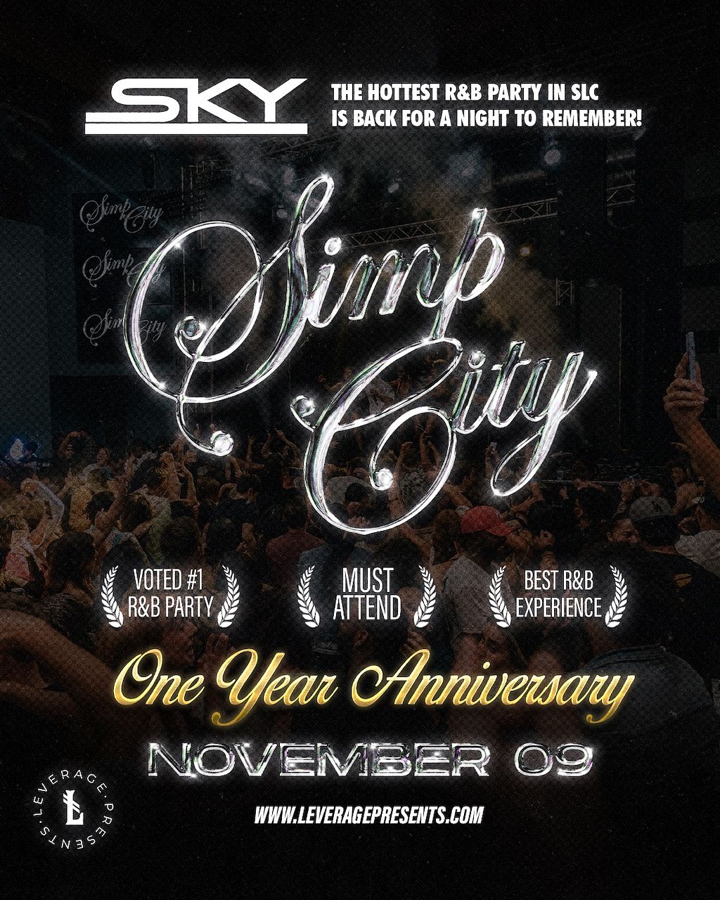 SIMP CITY ONE YEAR ANNIVERSARY at SKY Tickets at Sky SLC in Salt Lake City by SKY SLC | Tixr