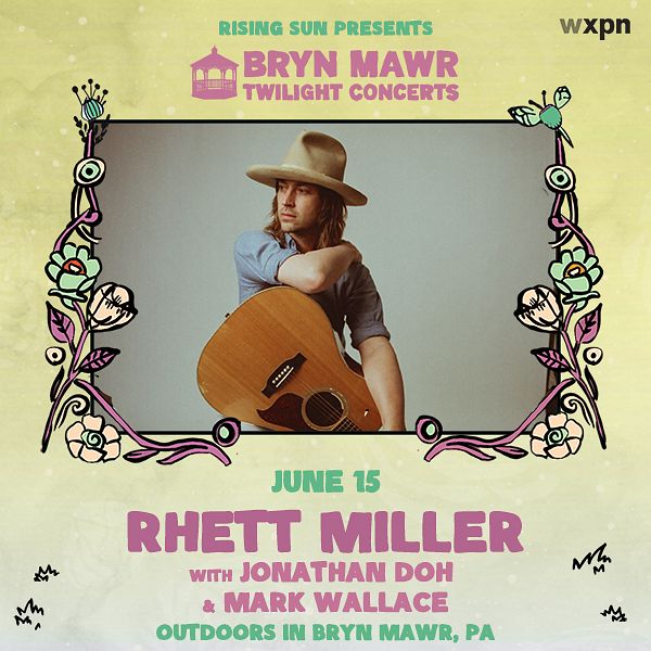 Rhett Miller Tickets at Bryn Mawr Twilight Series in Bryn Mawr by Bryn Mawr Twilight Concerts | Tixr