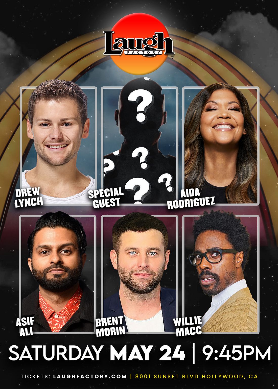 Saturday All-Star Tickets at Laugh Factory Hollywood in Los Angeles by ...