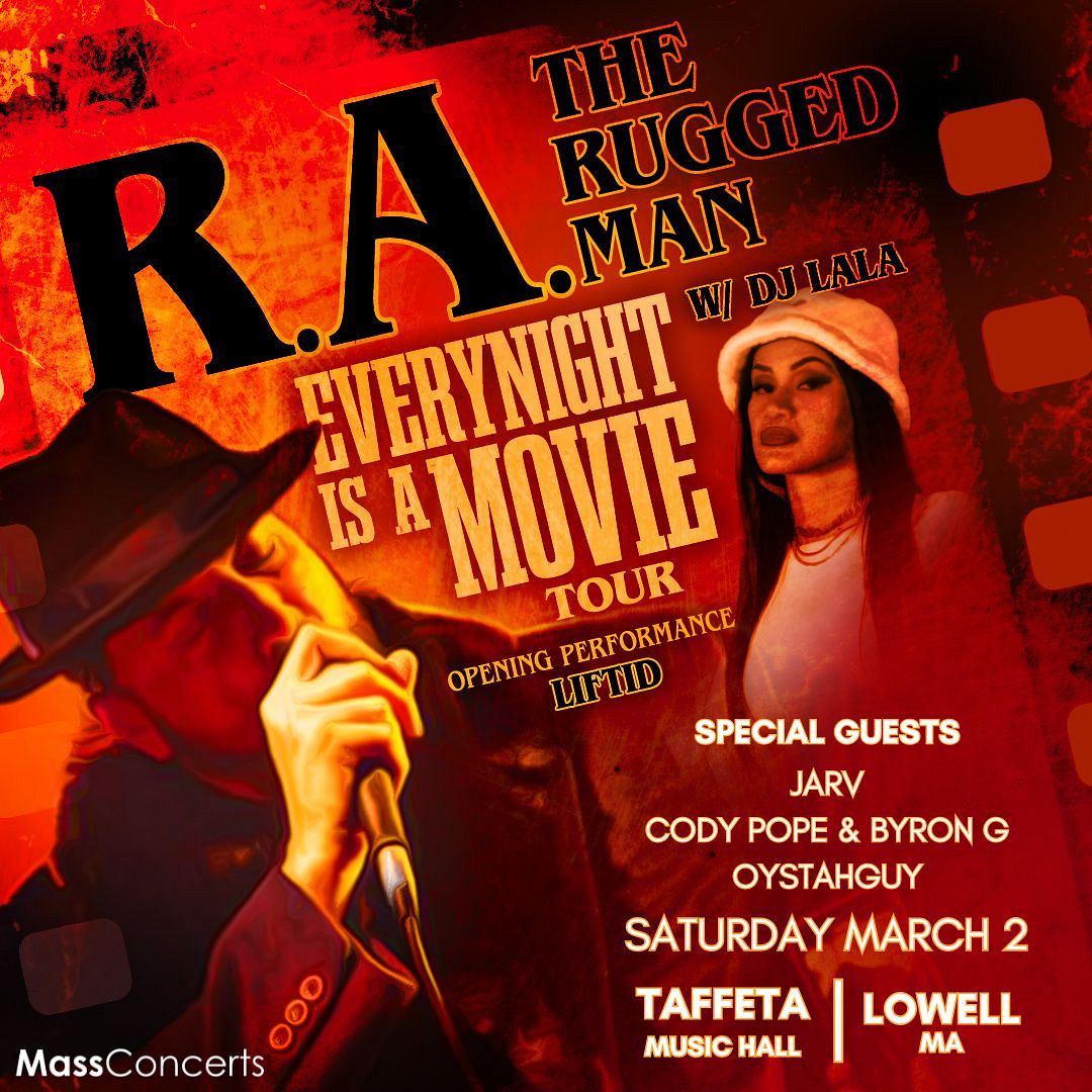 RA The Rugged Man Tickets at Taffeta Music Hall in Lowell by Taffeta ...