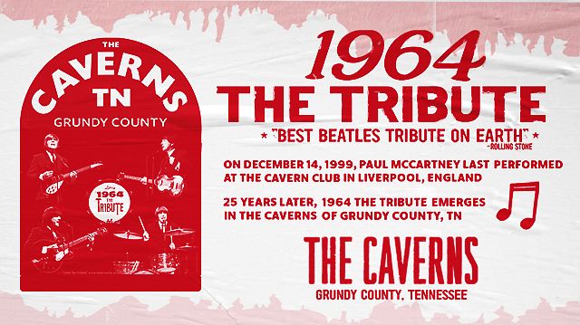 1964 The Tribute in The Caverns Tickets at The Caverns in Pelham by The Caverns | Tixr