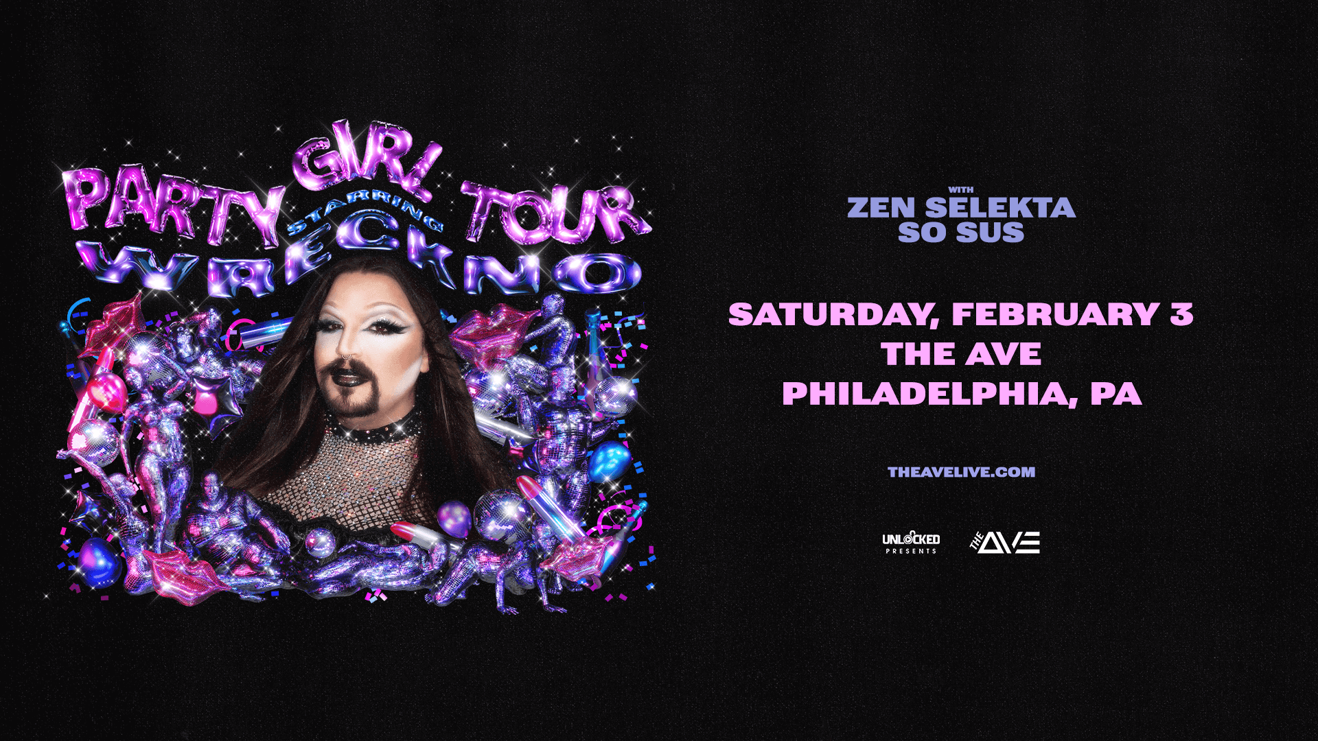 Wreckno - Party Girl Tour Tickets at The Ave Live in Philadelphia by ...