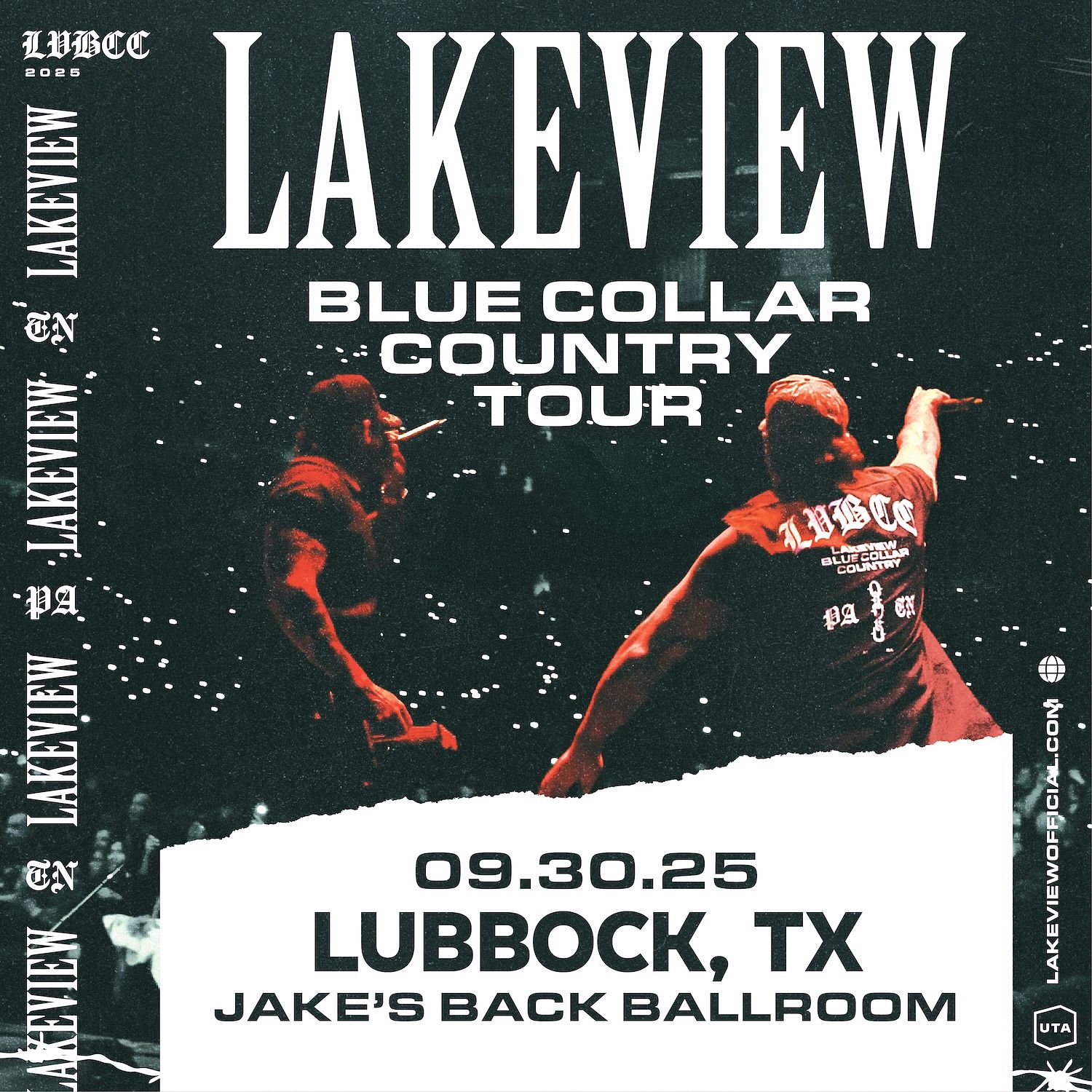 Lakeview: Blue Collar Country Tour (Lubbock) Tickets at Jake's Backroom ...