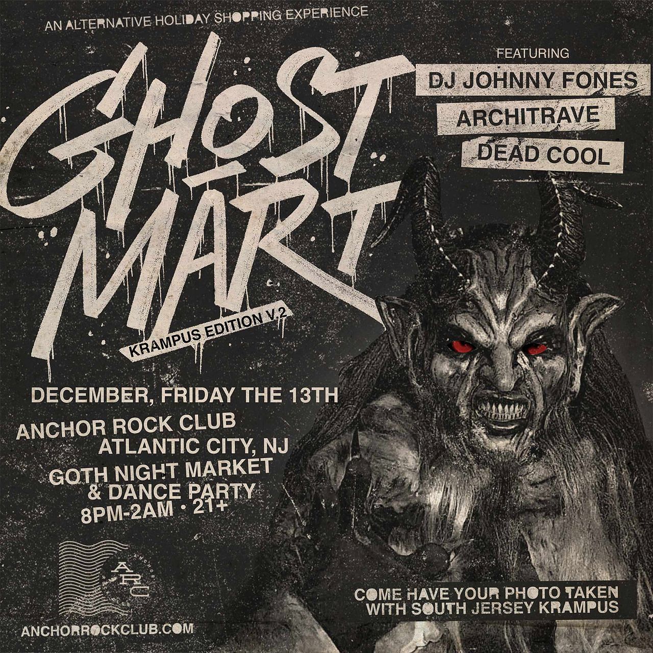 Ghost Mart Tickets at Anchor Rock Club in Atlantic City by Anchor Rock ...