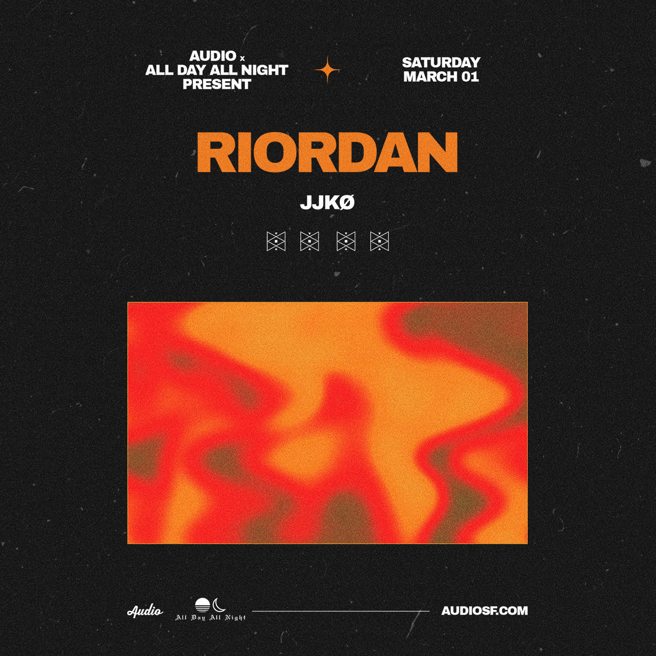 RIORDAN at Audio SF Tickets at Audio Nightclub in San Francisco by All ...