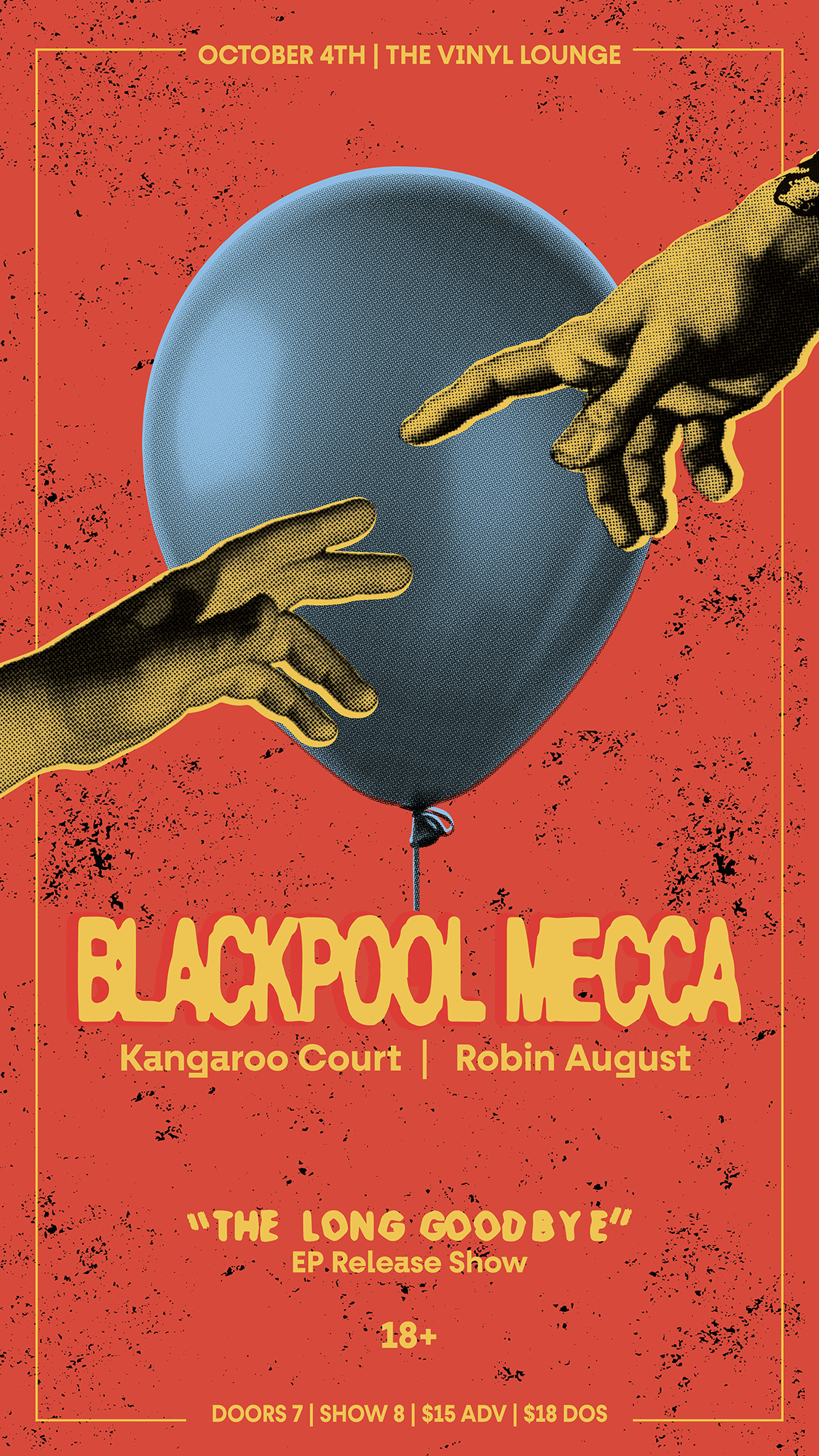 Blackpool Mecca Tickets at The Vinyl Lounge in Nashville by The Vinyl ...