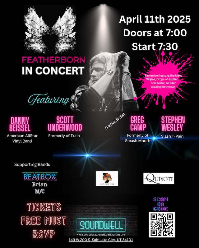 Featherborn Album in Concert at Soundwell Tickets at Soundwell in Salt ...